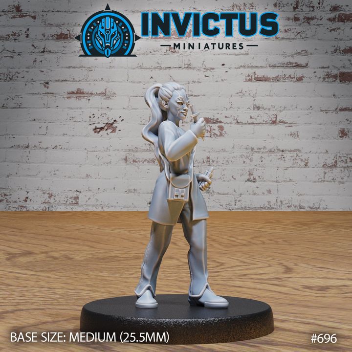 3D Printable Star Team Medic / Space Doctor Soldier / Alien Crew Healer / Galactic Force Doc ...